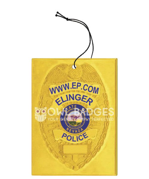 Eagle Top Air Freshener Badge – Owl Badges