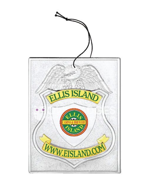 Square Air Freshener Badge – Owl Badges