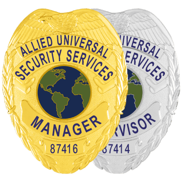 Allied Universal Badge, Design & Order Online Now