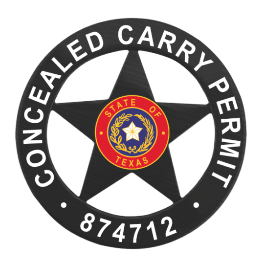 Concealed Carry Permit Badge | Buy Now, Pay Later