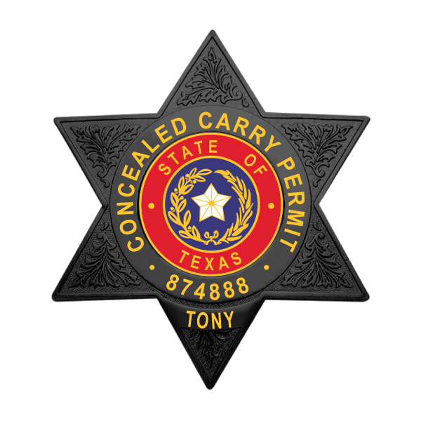 Concealed Carry Weapon Badge | Buy Now, Pay Later