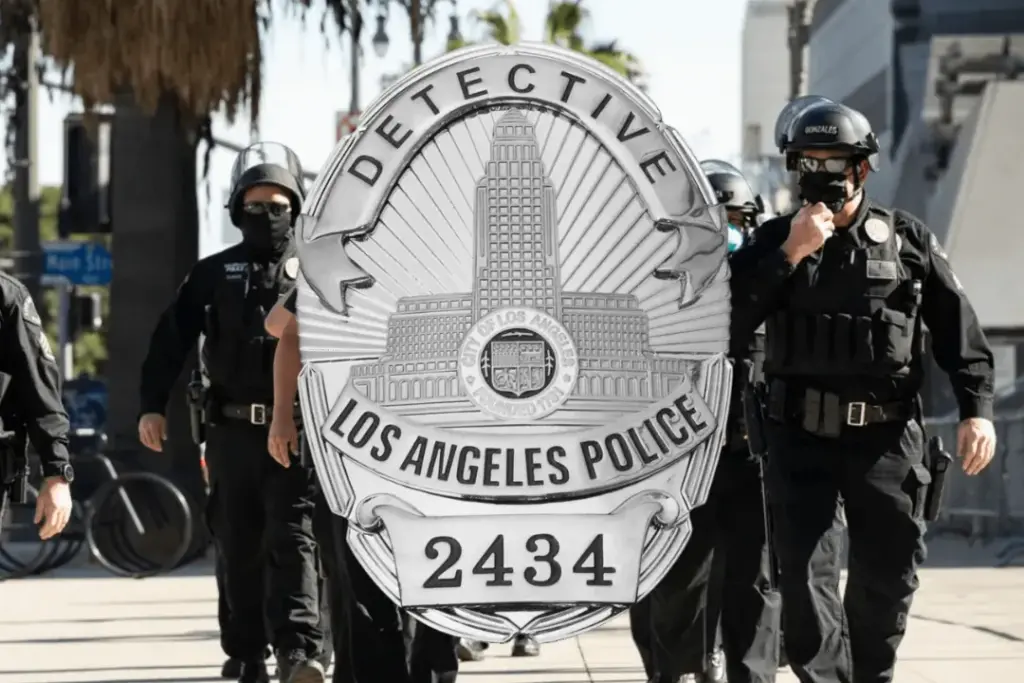The Meaning Behind LAPD's Badge Of Honor: Service & Protection