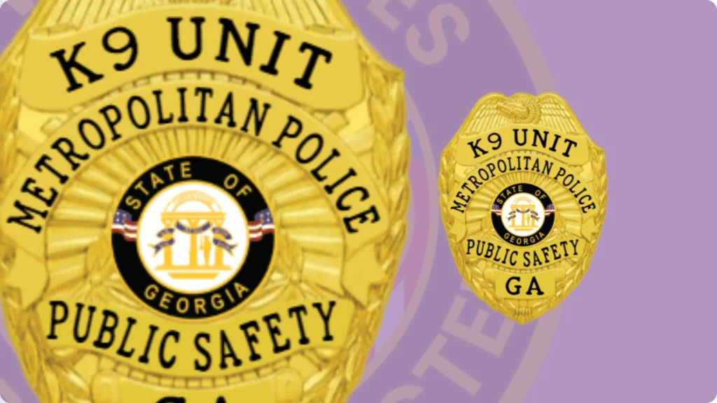 K9 Badges | Custom Design Online | No Minimum