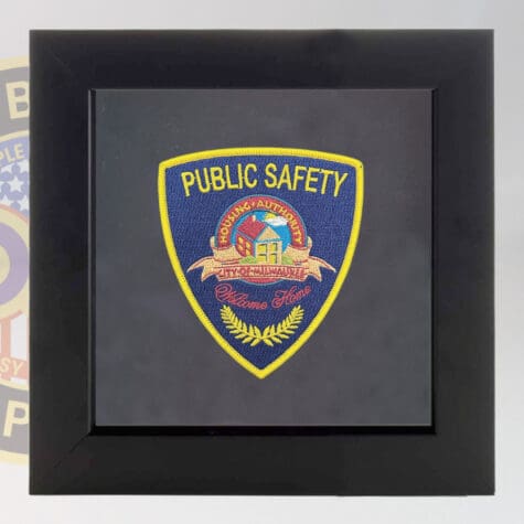 Police Badge Shadow Box | Order With A Custom Police Badge