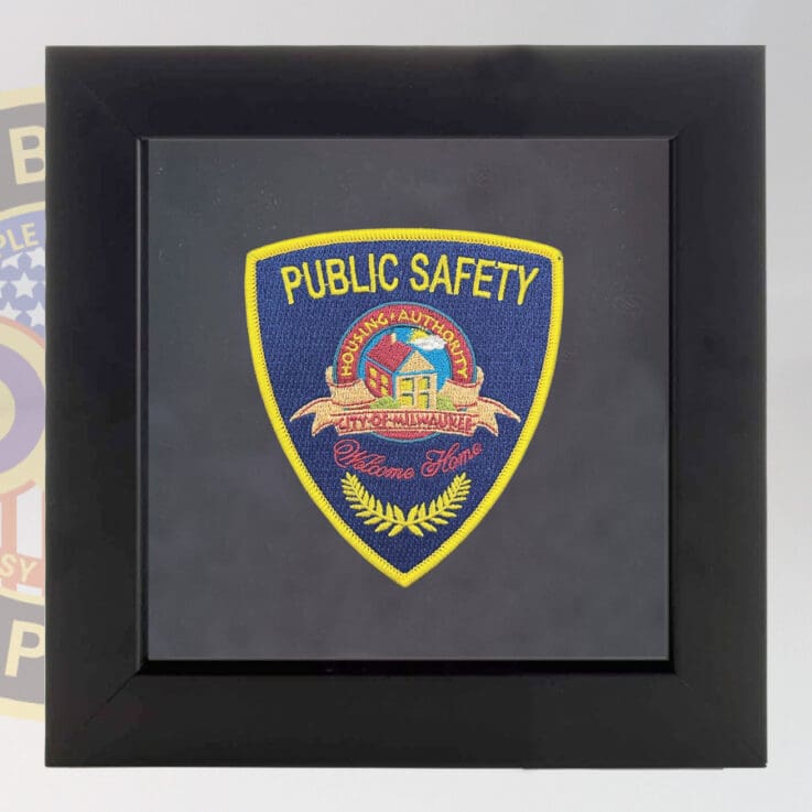 Police Badge Shadow Box | Order With A Custom Police Badge