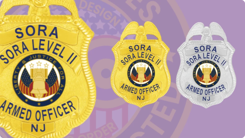 Buy SORA Level 2 Badges | Armed Security Badges Save 70%