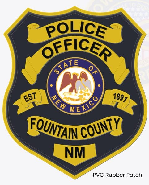 Custom Police Patches And Embroidered Badges | Save 75% Now