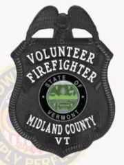 Buy Custom Firefighter Badges | Personalized Fireman Badges