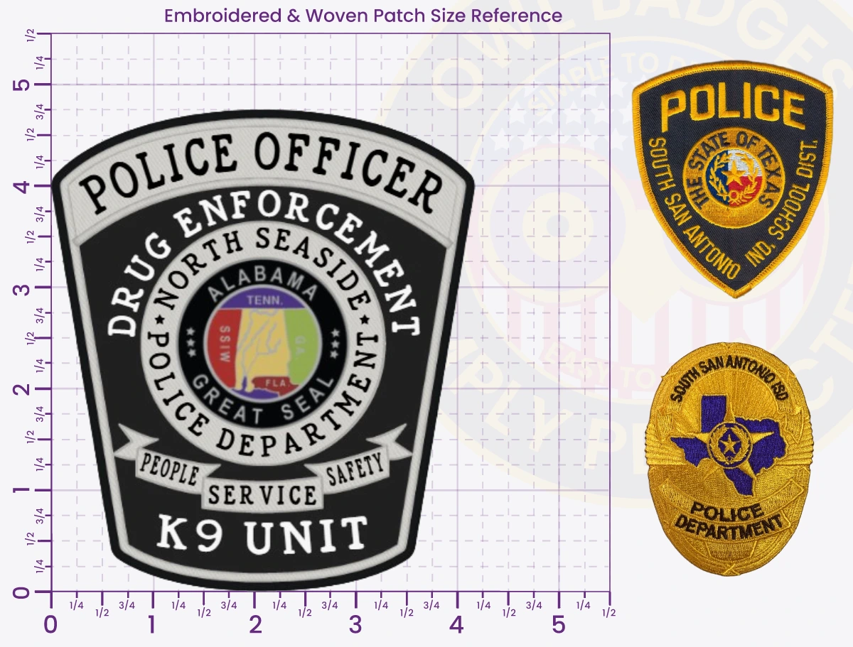 Custom Police Patches And Security Patches Owl Badges