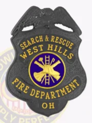 Buy Custom Firefighter Badges | Personalized Fireman Badges