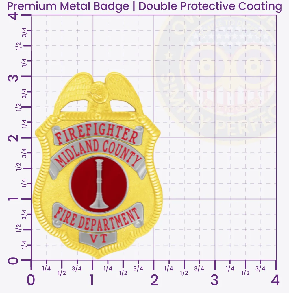 Buy Firefighter Badges | Purchase Orders Accepted