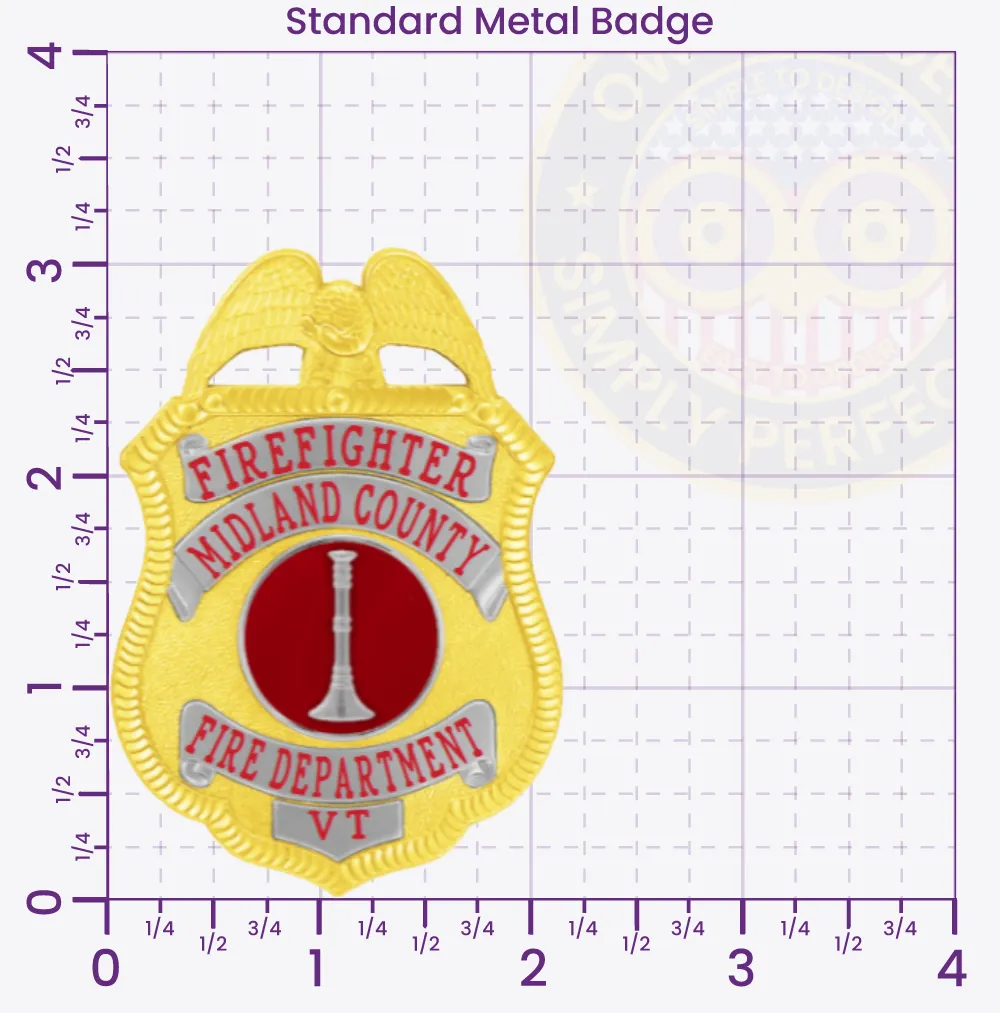 Buy Firefighter Badges | Purchase Orders Accepted