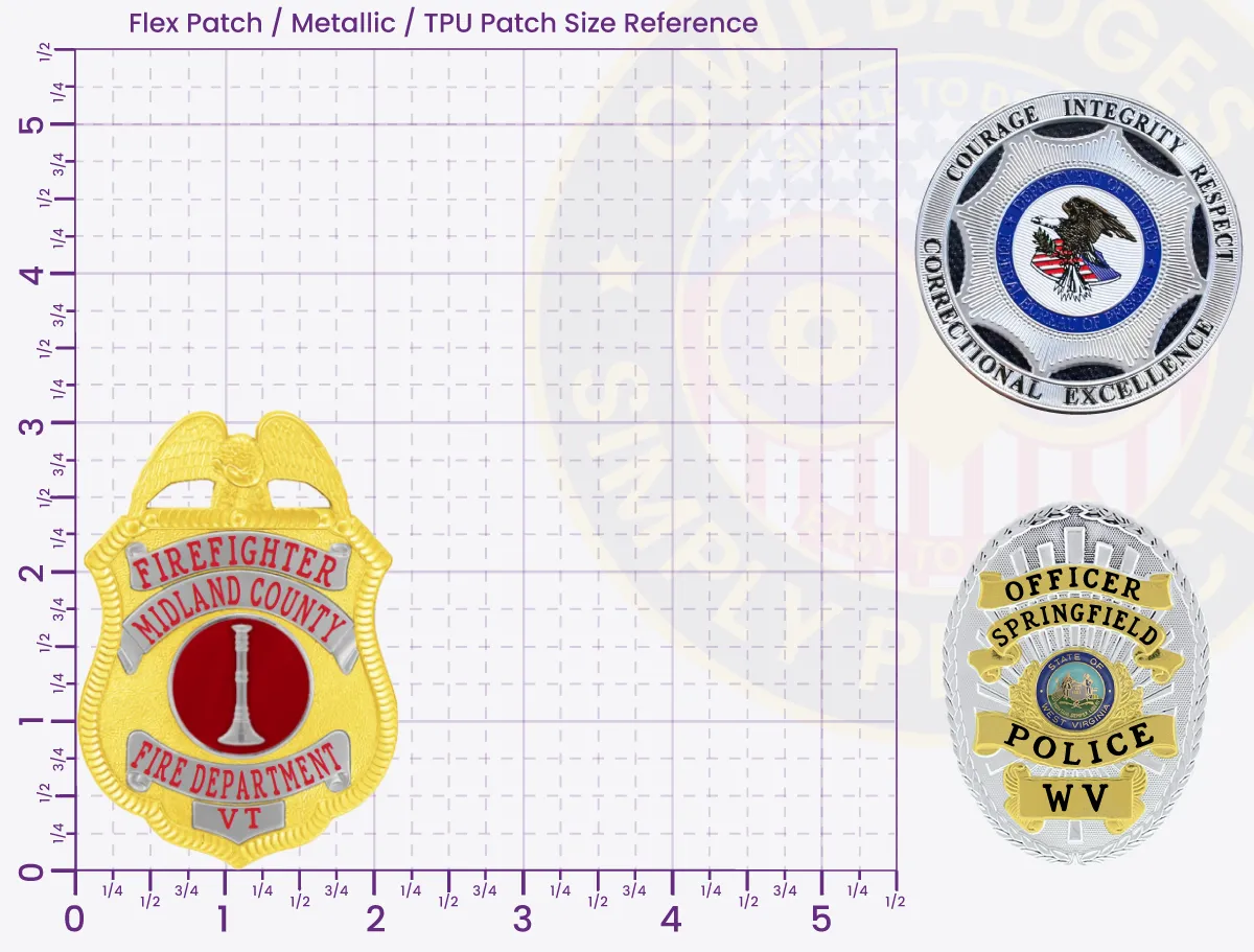 Buy Firefighter Badges | Purchase Orders Accepted
