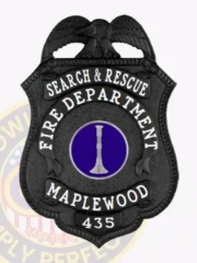 Buy Custom Firefighter Badges | Personalized Fireman Badges