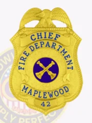 Buy Custom Firefighter Badges | Personalized Fireman Badges