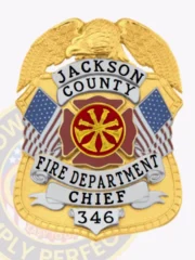 Buy Custom Firefighter Badges | Personalized Fireman Badges