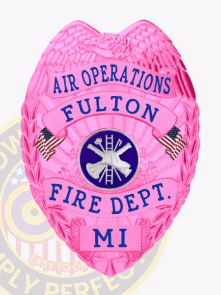 Buy Firefighter Badges | Custom Fire Department Badges